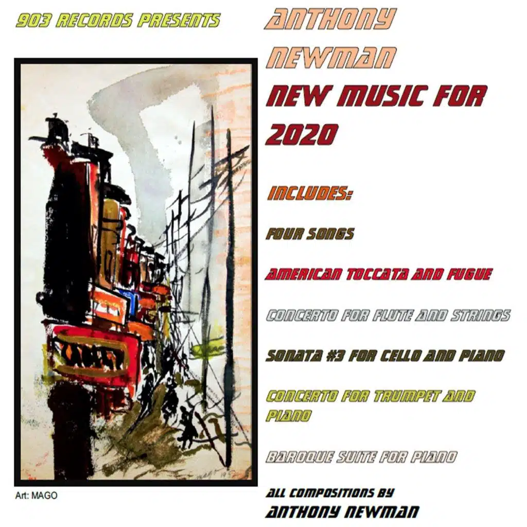 Anthony Newman & Guy Fishman - Sonata No. 3 for Cello and Piano: I ...