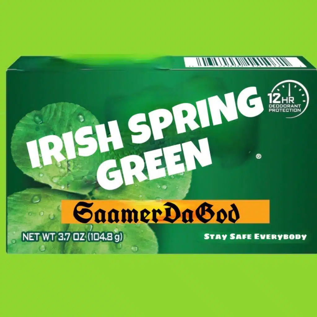 SaamerDaGod - IRISH SPRING GREEN | Play on Anghami